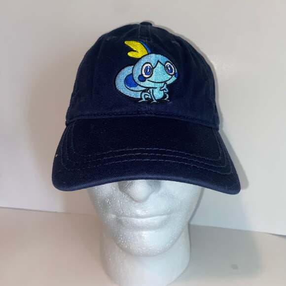 Pokemon | Accessories | Pokemon Sobble Embroidered Baseball Cap Navy ...